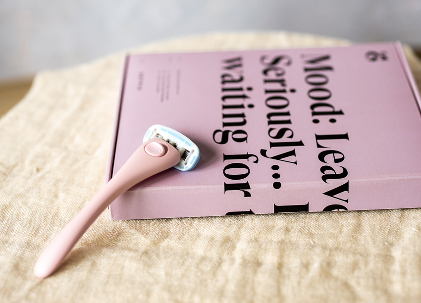 Schöne Rasierer und praktisches Klingen-Abo mit Estrid – Rosegold & Marble